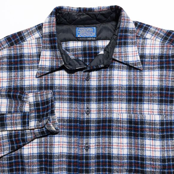Pendleton | Shirts | Vintage Pendleton Flannel Shirt Mens Xl Wool Macrae Tartan Multicolor Plaid ...